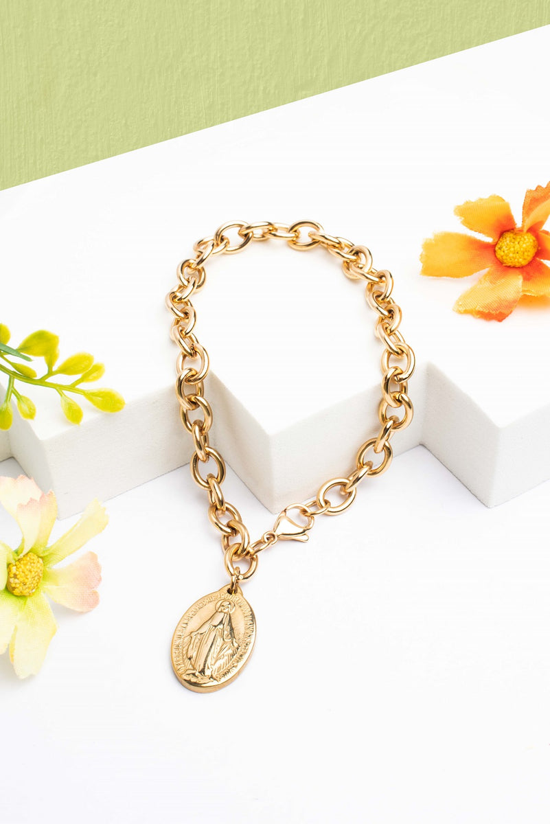 True Devotion Bracelet with Miraculous Medal – Catholic Supplies PH