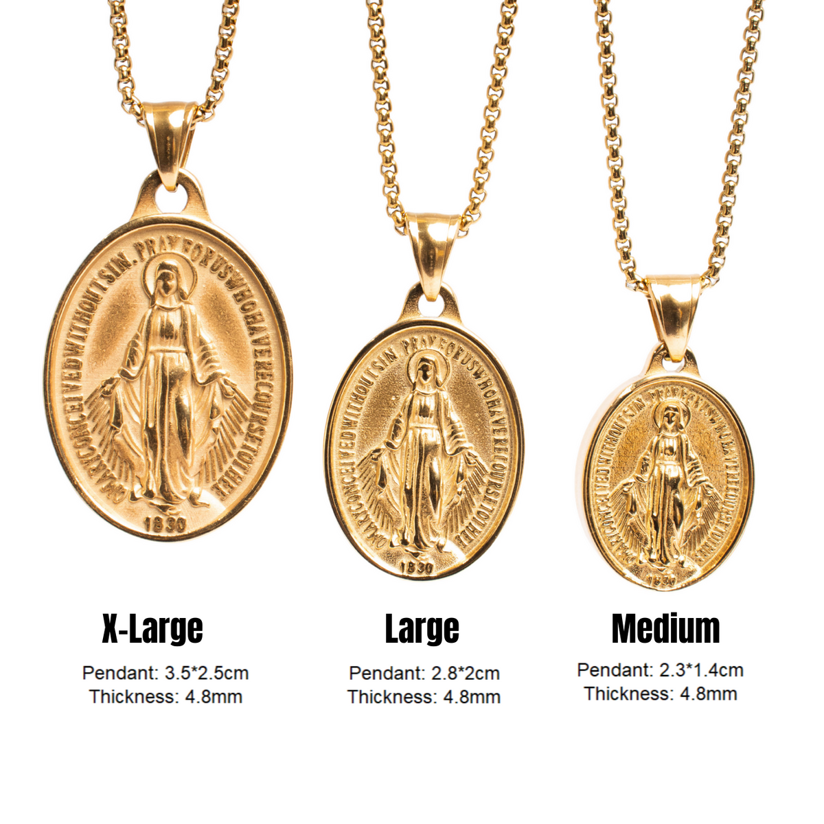 NOW AVAILABLE! 3D Authentic Miraculous Medal with Certificate - Sculpt ...
